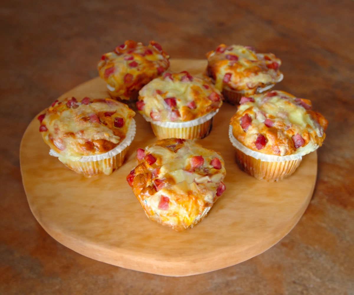 Muffins au Jambon et Fromage : Un Apéritif Savoureux et Facile à ...