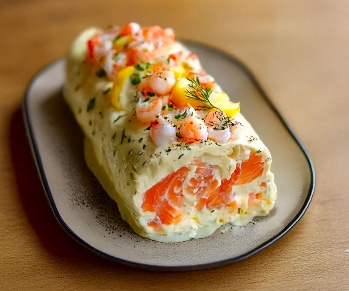 Tronchetto Salé de la Mer – La Recette Festive et Raffinée – Chef